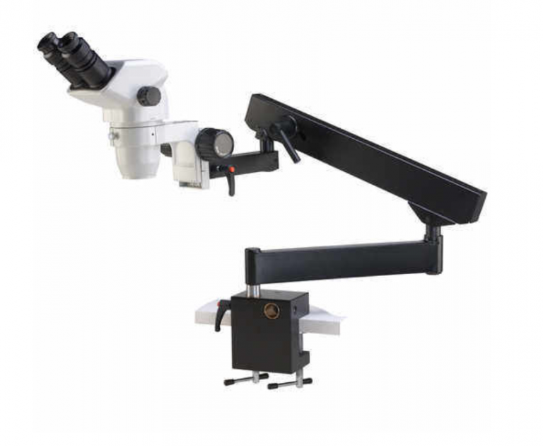 3075 Binocular Zoom Stereo Microscope on Flex Arm Stand - Precise ...